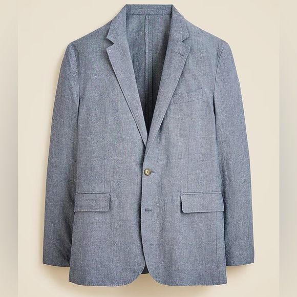 J. Crew | Suits & Blazers | J Crew Ludlow Slimfit Unstructured Blazer ...